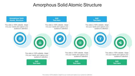 Amorphous Solid Atomic Structure In Ppt Powerpoint Presentation Slide Templates Cpp Ppt Sample