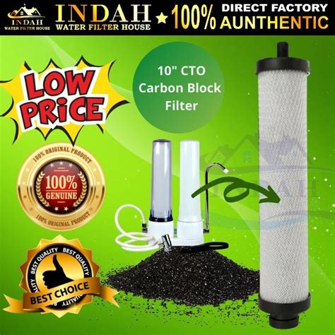 Ctc Carbon Block Water Filter Replacement Filter Cartridge For Standard