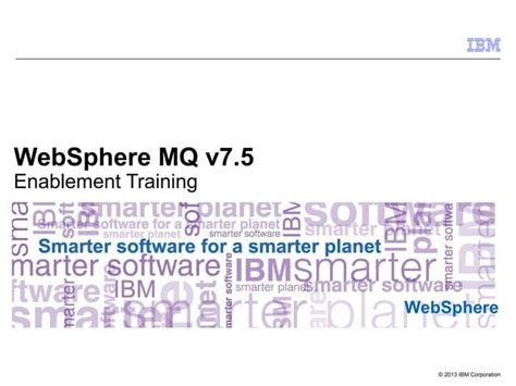 IBM WebSphere MQ Introduction PPT Cloud Computing Internet