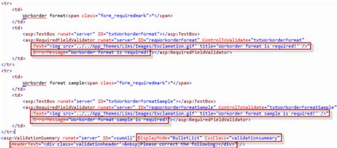 Customize Validation Summary Codeproject