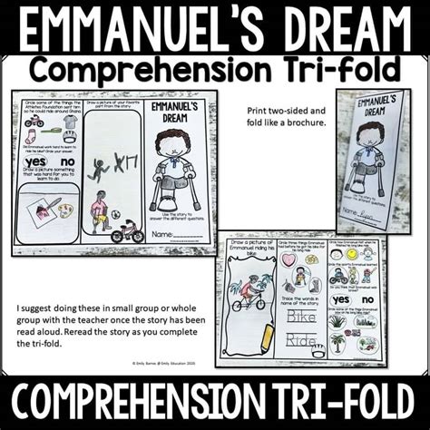 Emmanuels Dream Hmh Into Reading Kindergarten Module 5 Week 4 Tpt