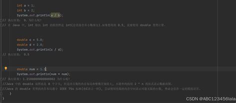 Java数据类型与变量java整形 Csdn博客
