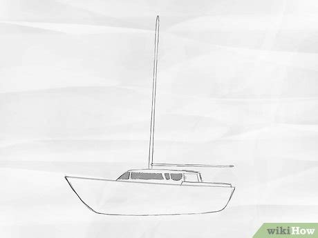 How To Draw A Sailboat 7 Steps With Pictures WikiHow