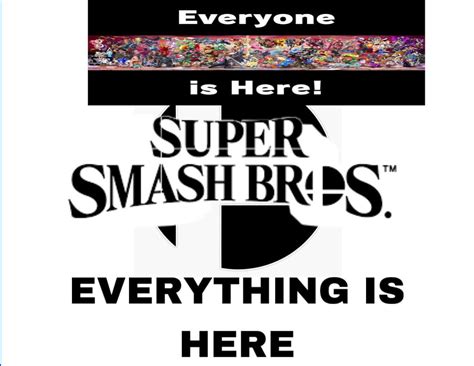 What If We Had A New Ssb 6 And We Would Call It Ssb All Stars Anyways I Have Great Suggestions