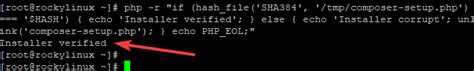 How To Install Php Composer On Rocky Linux 8