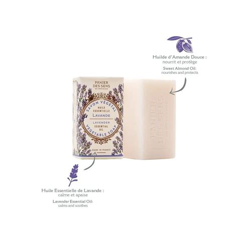 Extime Panier Des Sens Vegetal Soap Relaxing Lavender