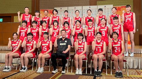 バレーボール女子日本代表発表「パリ五輪でメダル」へ 主将・古賀、2年ぶり復帰の長岡、身長196cm小林ら25人【選手一覧】 Tbs