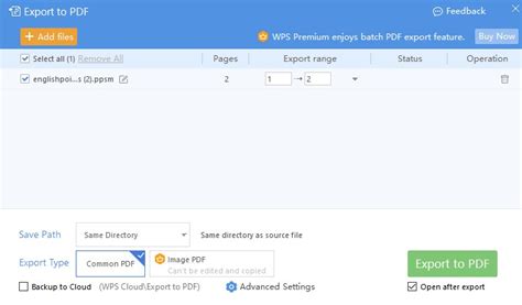 How To Convert Ppsm To Pdf Quickly Wps Pdf Blog