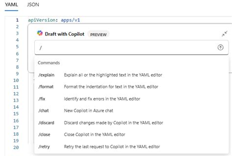 Create Kubernetes Yaml Files For Aks Clusters Using Microsoft Copilot In Azure Microsoft Learn