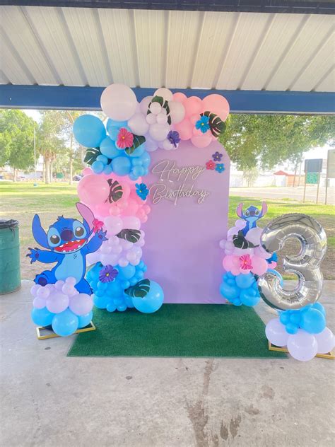 Decoracion De Stitch Rosa