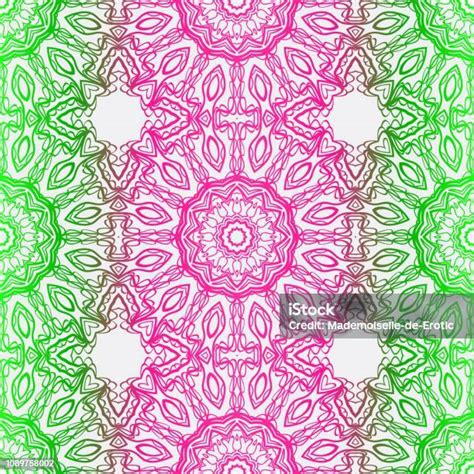 직물에 대 한 서식 파일 인쇄입니다 만다라 꽃 장식 테두리의 패턴입니다 그림입니다 원활한 인쇄 두건 숄 카펫에 대 한 0명에