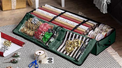 The 17 Best Wrapping Paper Storage Ideas And T Wrap Organizers Cnn
