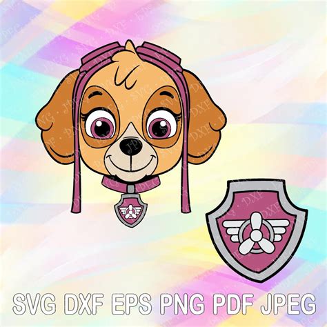 Skye Paw Patrol Svg Horwx