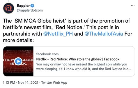 Stolen Moa Globe Is Actually A Promotion For A New Netflix Film