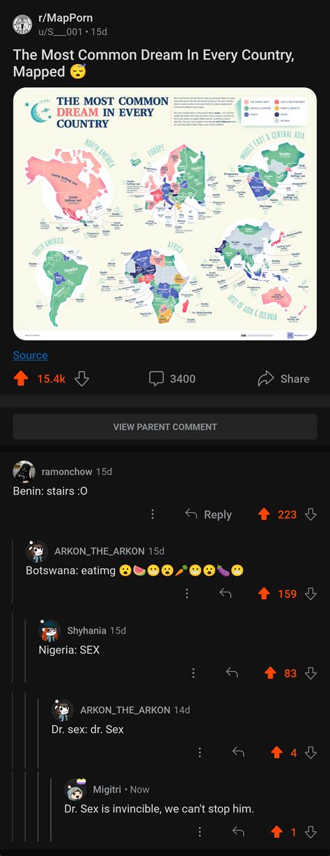 Found Doctor Sex In A Comment On A Map Of Dreams Around The World R Suddenlytf
