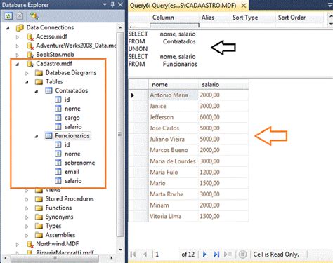 SQL Usando SQL UNION