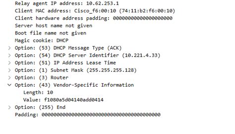 Solved Cisco Ap Dhcp Option 43 With Infoblox Infoblox Experts Community