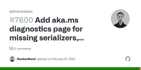 Add Akams Diagnostics Page For Missing Serializers Invokers And