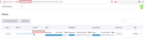 Bug Harvester Installer Should Set Hostname Before Getting Node Ip