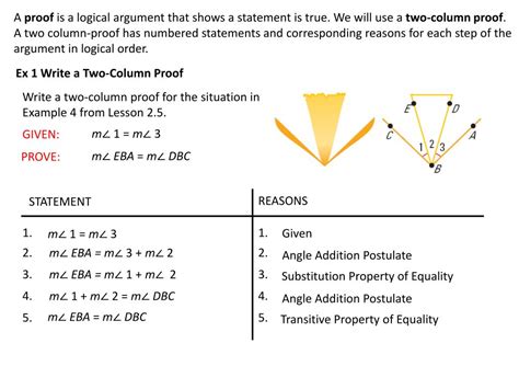 PPT 2 6 Prove Statements About Segments And Angles PowerPoint Presentation ID 5452706
