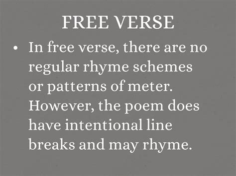 Types Of Poetry By Vanessa Caudill