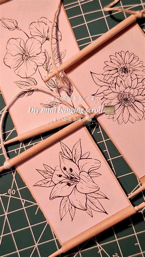 Diy Mini Hanging Scroll