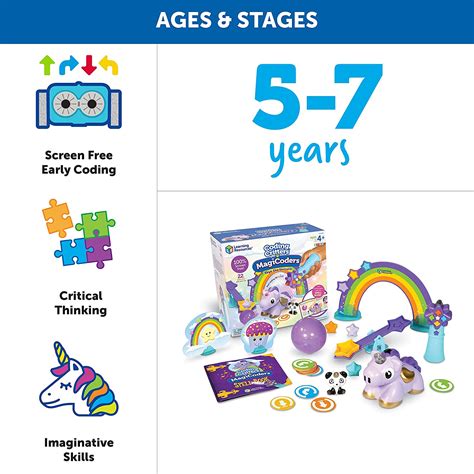 Learning Resources Coding Critters Magicoders Skye The Unicorn