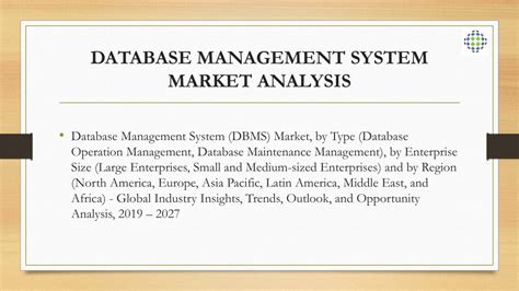 Ppt Database Management System Dbms Market Ppt Powerpoint Presentation Id10252579