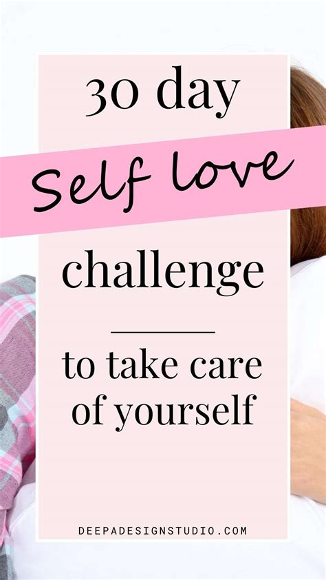 30 Day Self Love Challenge Ideas To Take Care Of Yourself