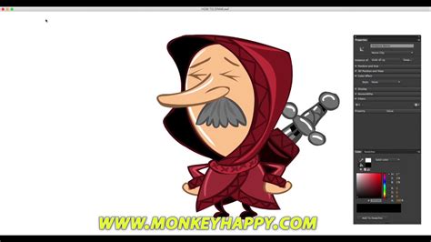 How To Draw And Animate In Adobe Animate CC Drawing And Animating A Cartoony Medival Character