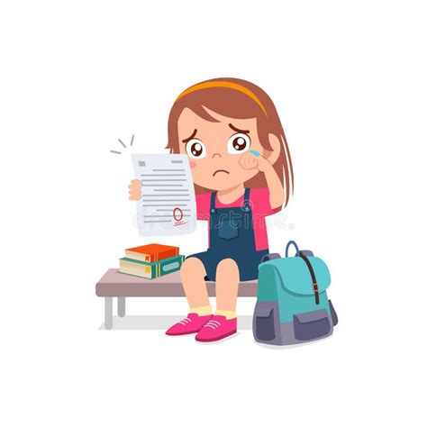 Girl Getting Bad Grades