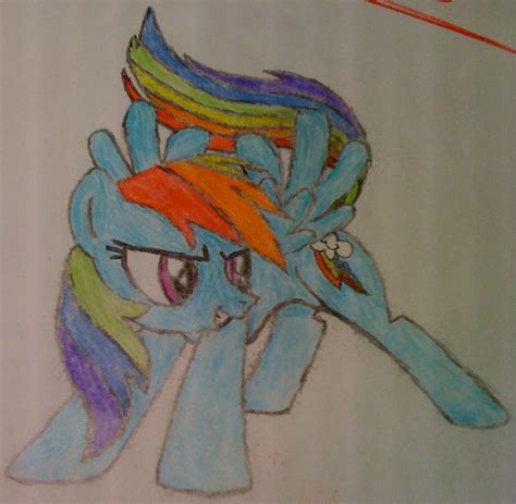 Rainbow Dash By Kitsunefoxx110 On Deviantart