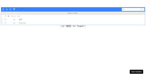 Wrap V Jsoneditor Codesandbox