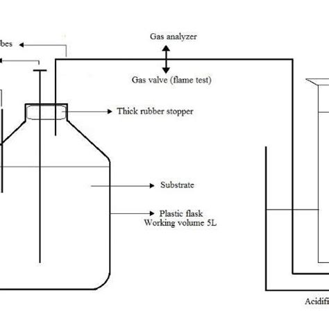 Schematic Diagram Of Lab Scale Experiment Download Scientific Diagram