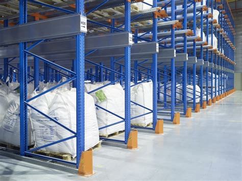 Drive In Racking For Efficient Titanium Dioxide Storage Stow Group