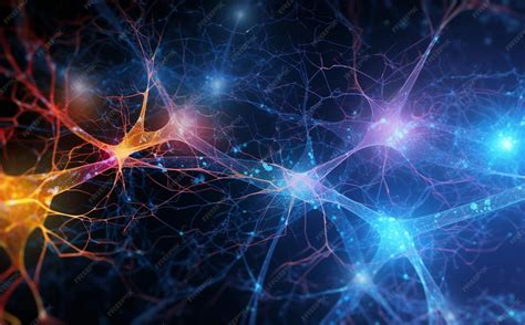 Premium Ai Image System Nerve Connection Science Axon Human Nucleus Neurology Cell Mind Neural