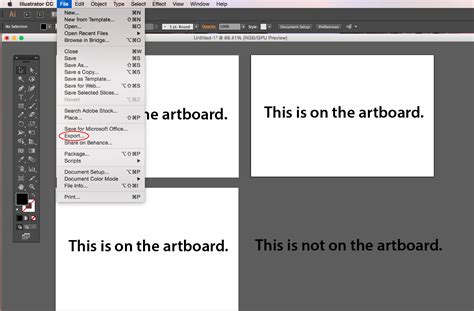 How To Export Multiple Artboards Using Illustrator Y Designs Inc