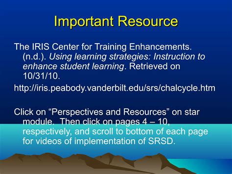 Self Regulated Development Writing Strategy Ppt