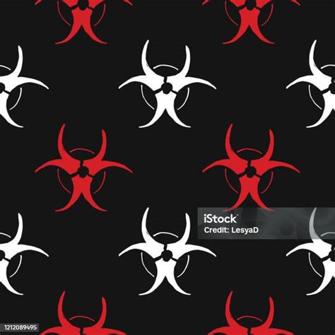 생물 학적 기호 원활한 패턴 손으로 그린 아이콘 배경 벡터 일러스트레이션 0명에 대한 스톡 벡터 아트 및 기타 이미지 0명