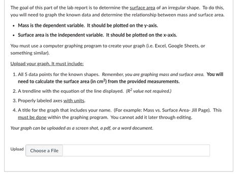 Solved Part Shapes Data The Goal Of This Part Of The Lab Chegg