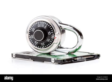 Locked Hdd Hard Drive Password Private Data Storage Encryption Abstract Concept Nobody Hard