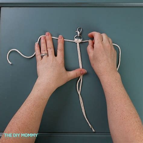 Beginner DIY Macrame Keychain Tutorial 2 Easy Patterns Cozy DIY Home