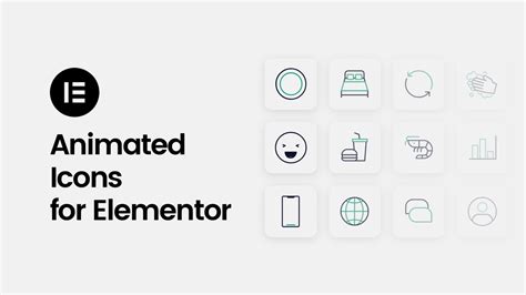 Free Animated Icons For Elementor Youtube