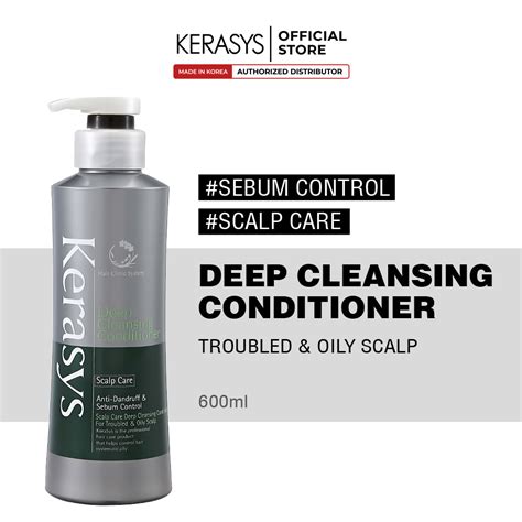 Kerasys Scalp Care Deep Cleansing Conditioner 600mlold Versionexpired