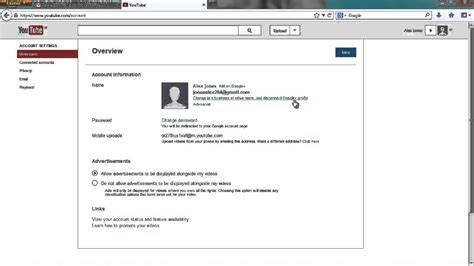 How To Delete Youtube Account Only Delete Account Youtube Using New Layout YouTube