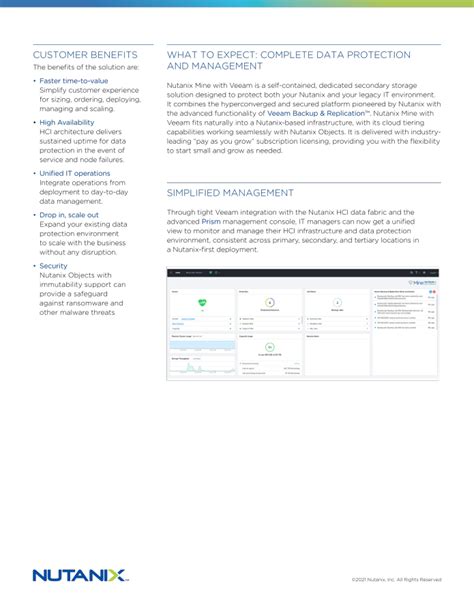 Nutanix Mine With Veeam