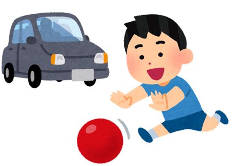 道路遊びは危険です／行田市