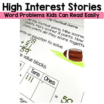 2 Digit Addition Word Problems Without Regrouping By Grade 2 Hullabaloo