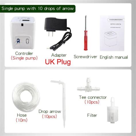 Intelligent Drip Irrigation System Set Single Double Pump Automatic Watering Device Timer Garden