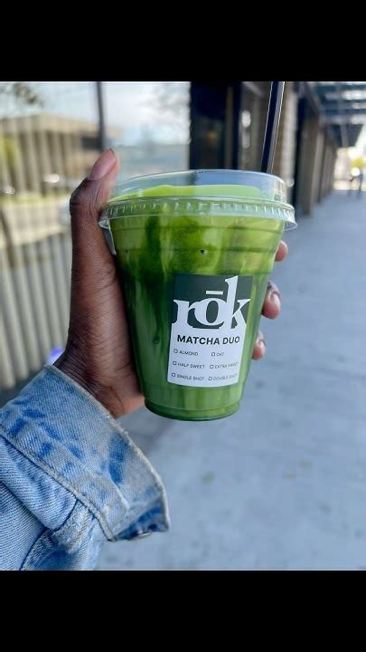 Rōk In Ktown 9 10 Matcha Ktownla Matchalatte Youtube